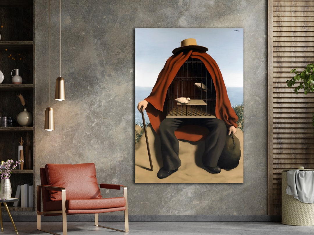Rene Magritte, the Therapist 1937, Magritte Print Poster, Canvas Home ...