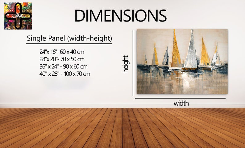 Ship Texture Canvas Painting Gold Wall Decor Oil Painting on - Etsy