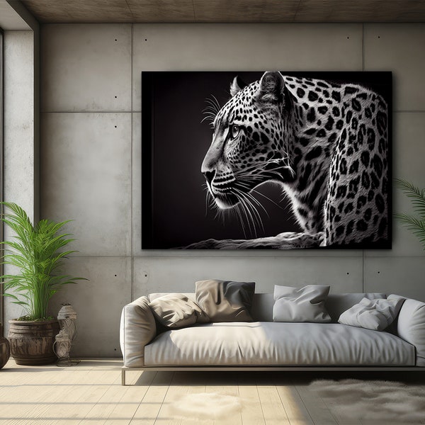 Leopard Farmhouse Wall Art - Etsy