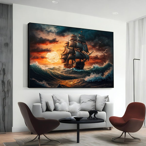 Pirate Wall Art - Etsy