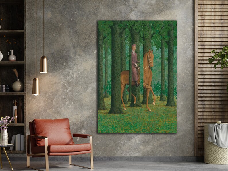 Rene Magritte the Blank Signature the Blank Signature - Etsy