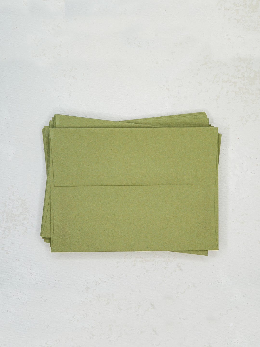 DIY A6 Olive Green Envelopes for Invitation Supplies for Handmade Card ...