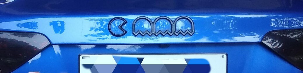 AUDI Pacman Emblem /pacman Logo - Etsy