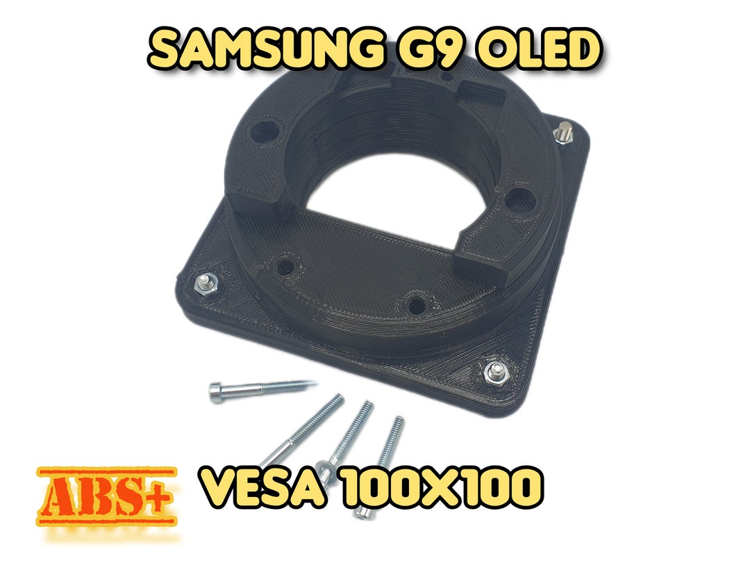 Samsung Odyssey G9 49 OLED Vesa 100 Adapter Smart Gaming Monitor, G93SC ...