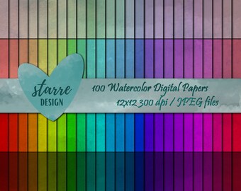 Pastel Digital Scrapbooking Paper Pack 36 300 Dpi JPEG Files Instant ...
