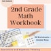 2nd Grade Math Workbook, 40 Worksheet With Answer Keys Printable ...