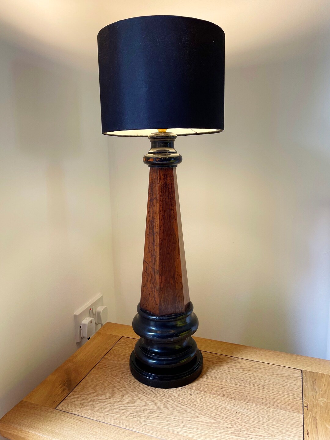 Table Lamp Made From Vintage Piano Leg. - Etsy UK