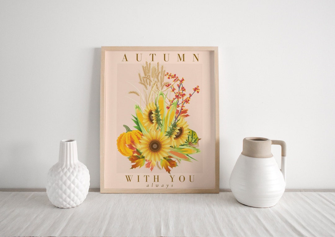 Autumn Prints, Digital Download Prints, Fall Prints, Neutral Colors ...