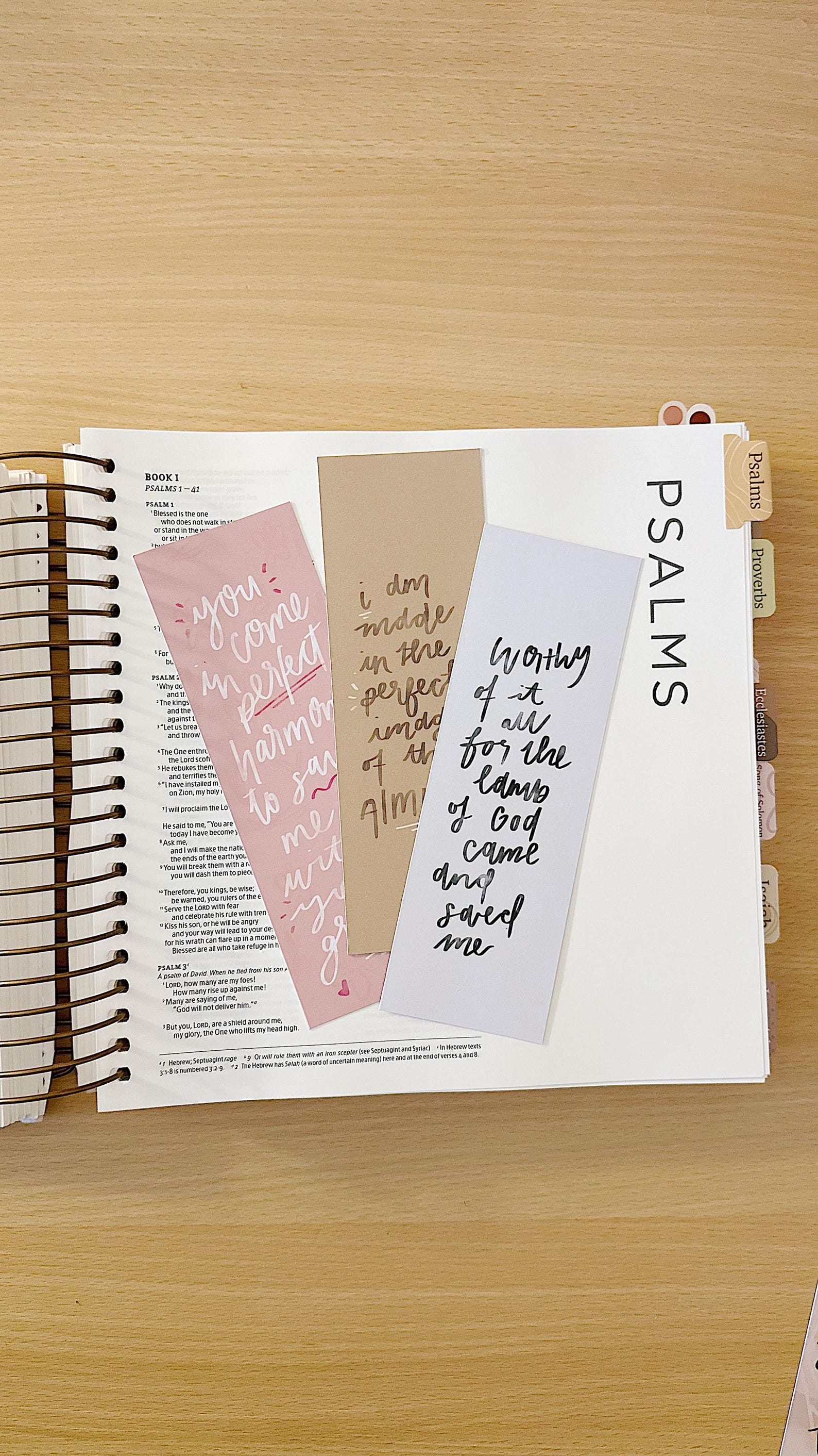 Christian Bookmarks Laminated Scripture Cards Bible Verse Gifts for ...