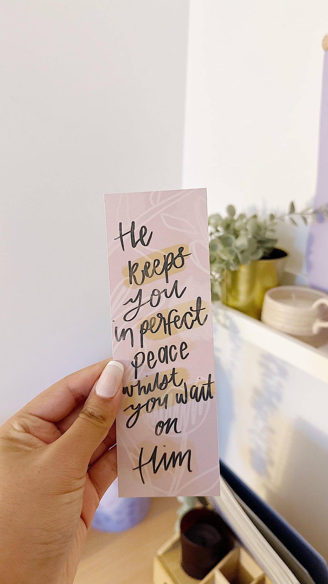 Christian Bookmarks Laminated Scripture Cards Bible Verse Gifts for ...