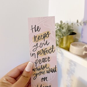 Christian Bookmarks | Laminated Scripture Cards | Bible Verse Gifts for ...
