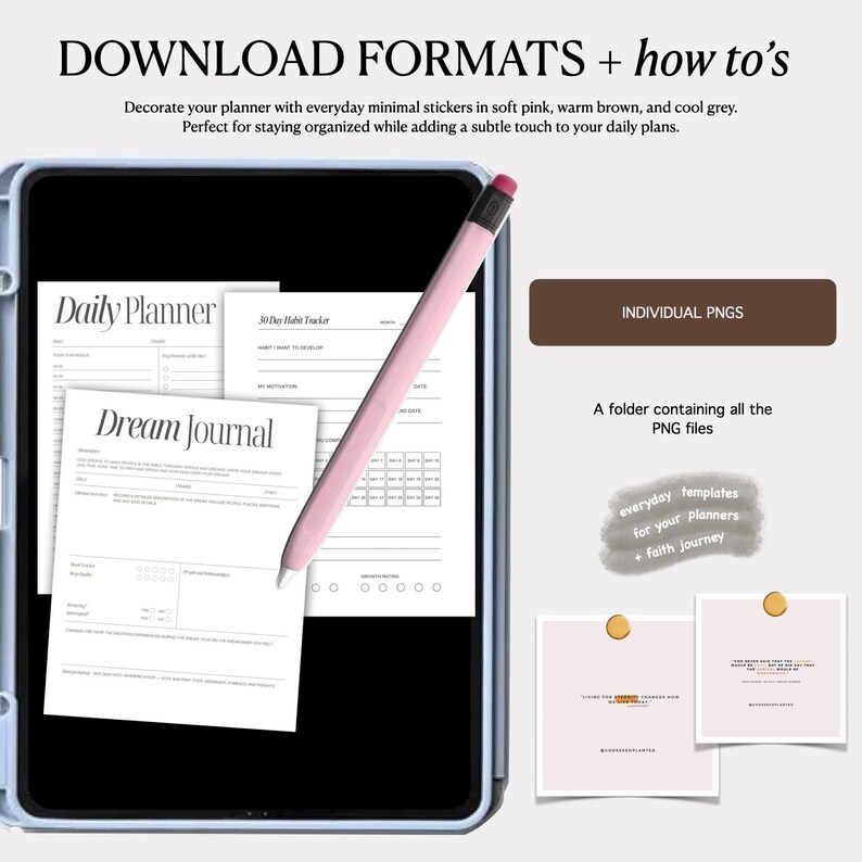 Ultimate 80+ Faith Templates Bundle | Bible Study, Printable, Daily ...