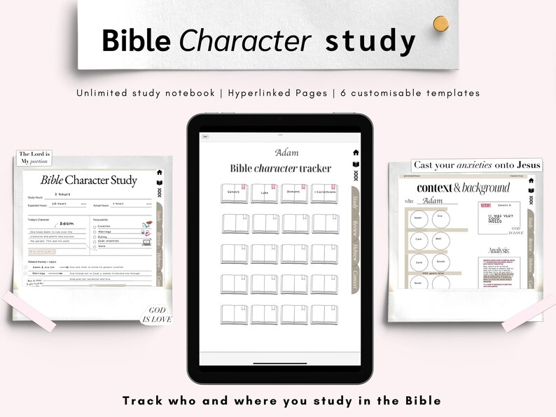 Bible Character Printable Bible Study Printables How to Study the Bible ...