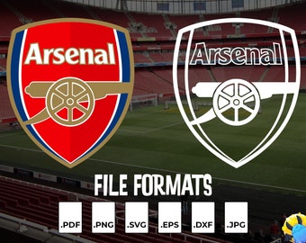 Arsenal Badge Svg - Etsy