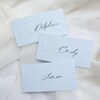 Beige Wedding Menu With Personalized Slim Place Card - Etsy