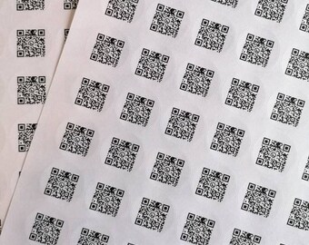 Qr Code Window Stickers | Etsy UK