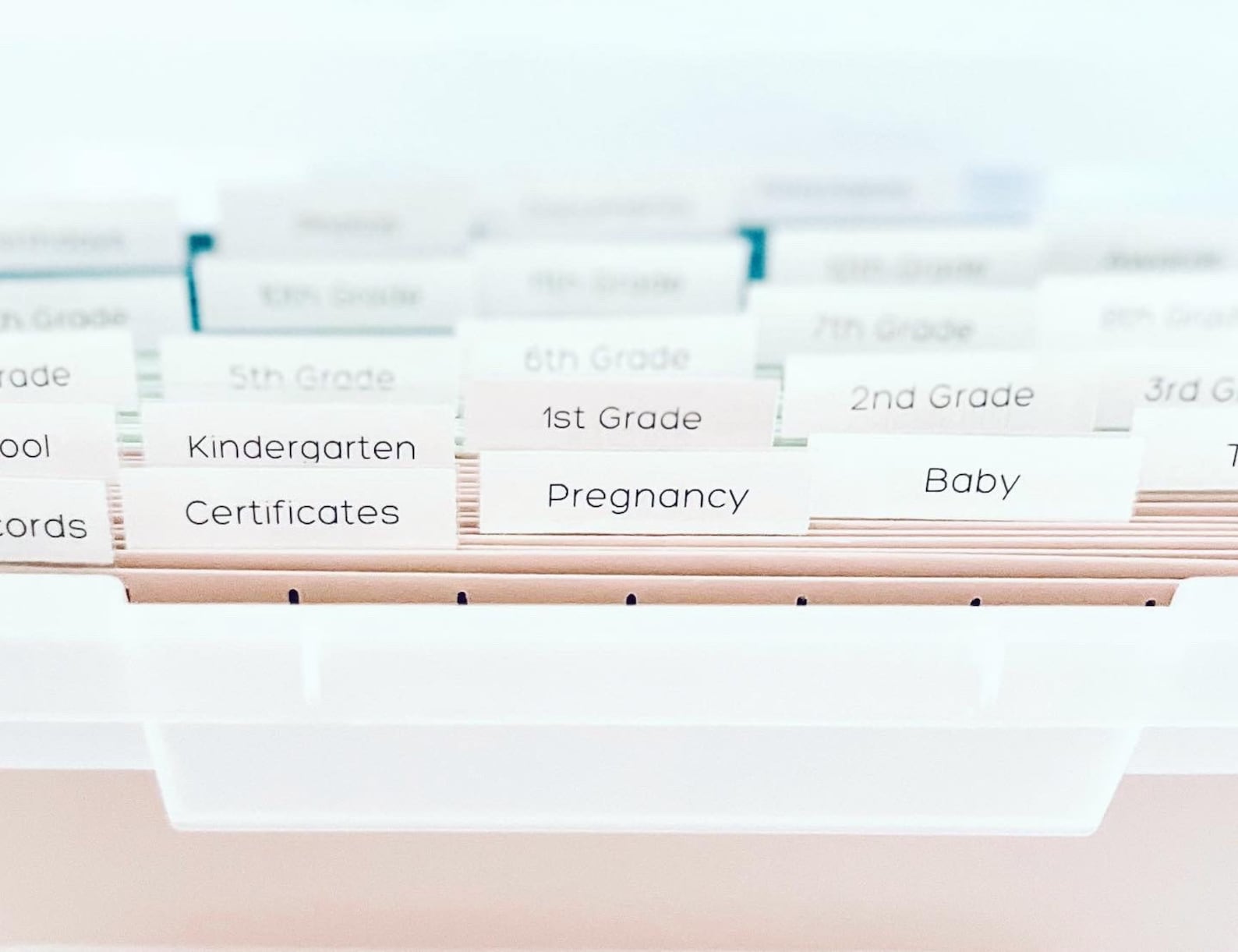 Kids Milestone Tote Kit DIY Memory Box Kit School File Box - Etsy