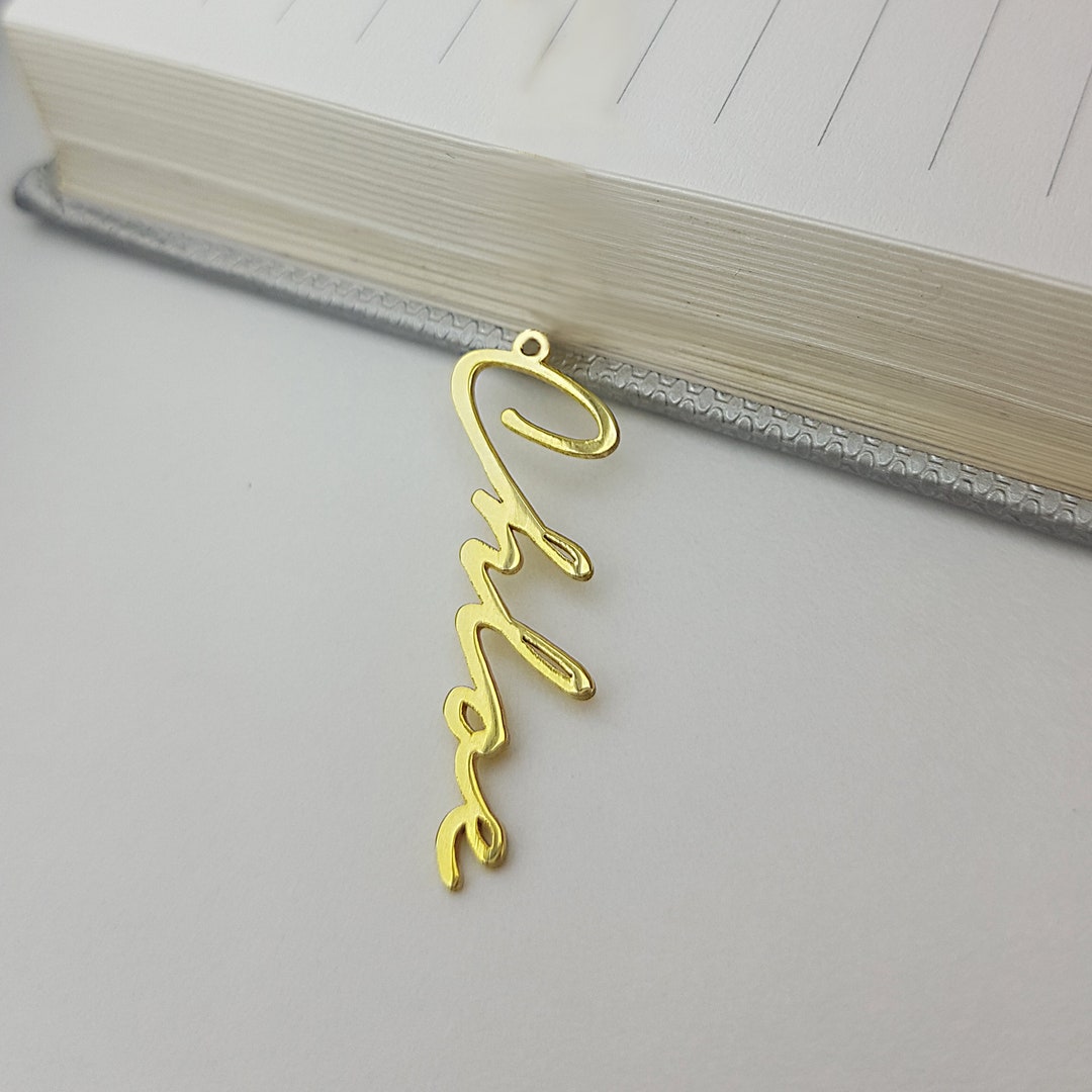 Laser Cut Vertical Name Charms, 925 Sterling Silver Name Necklace ...