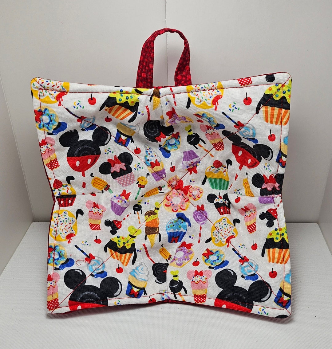 Handmade Microwavable Bowl Cozy Mickey Munchies and Friends - Etsy