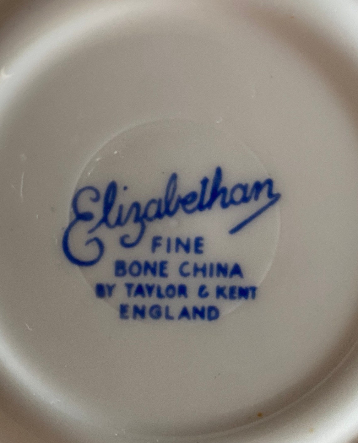 Vintage Elizabethan Fine Bone China Teacup and Saucer Set - Etsy