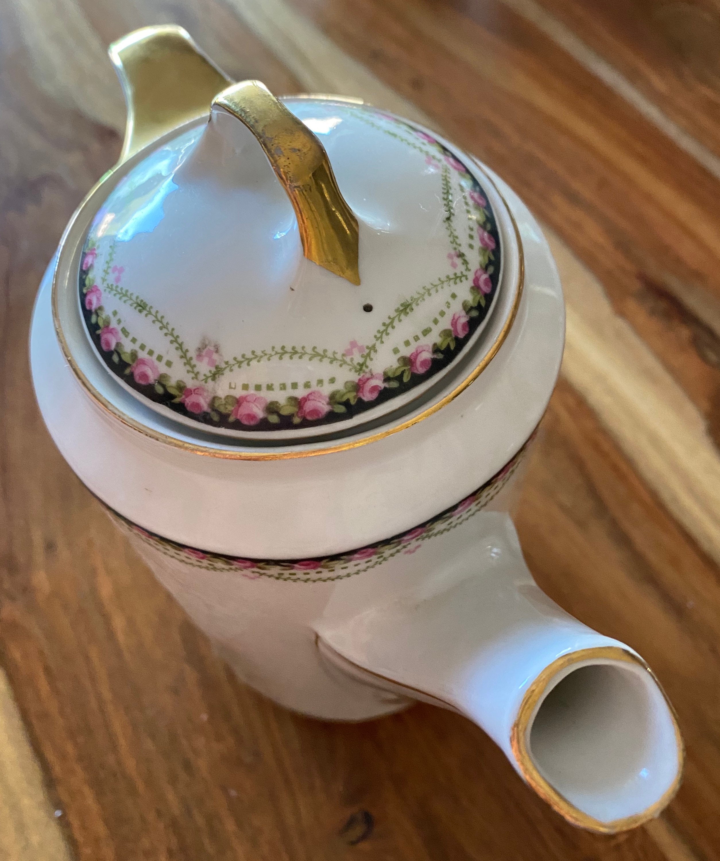 Vintage KPM Bone China Coffee Pot Made in Germany | Etsy