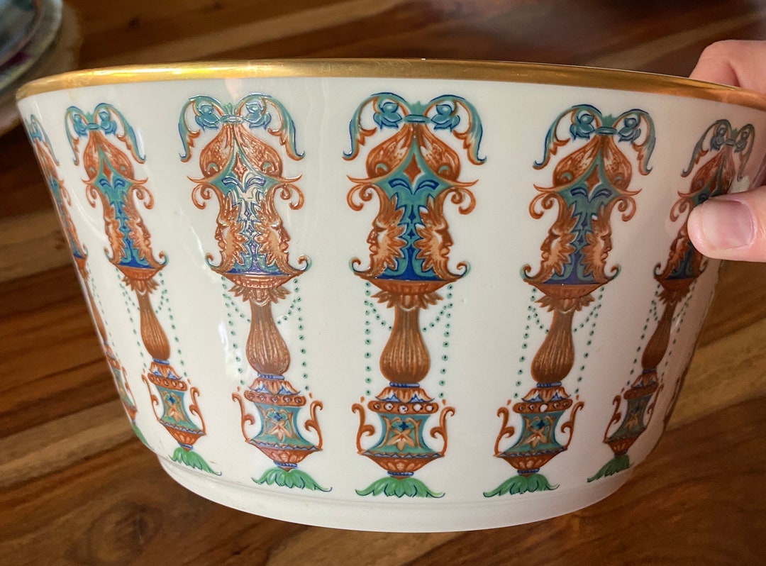 Lenox 10 Large Salad Bowl Lido Pattern - Etsy