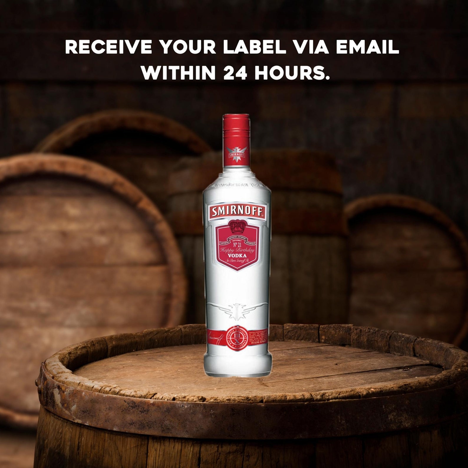 Personalised Vodka Digital Label DIGITAL LABEL ONLY - Etsy