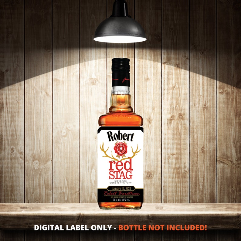 Personalised Whisky Digital Label Detailed Version - *DIGITAL* LABEL ...