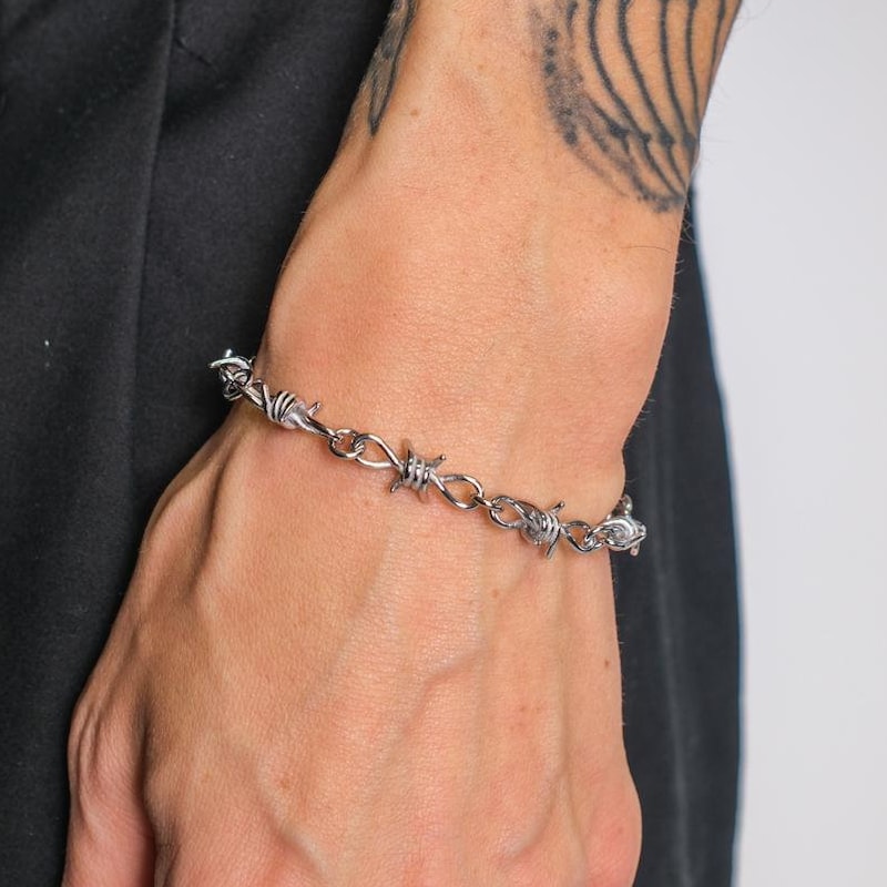 Barbed Wire Bracelet - Etsy