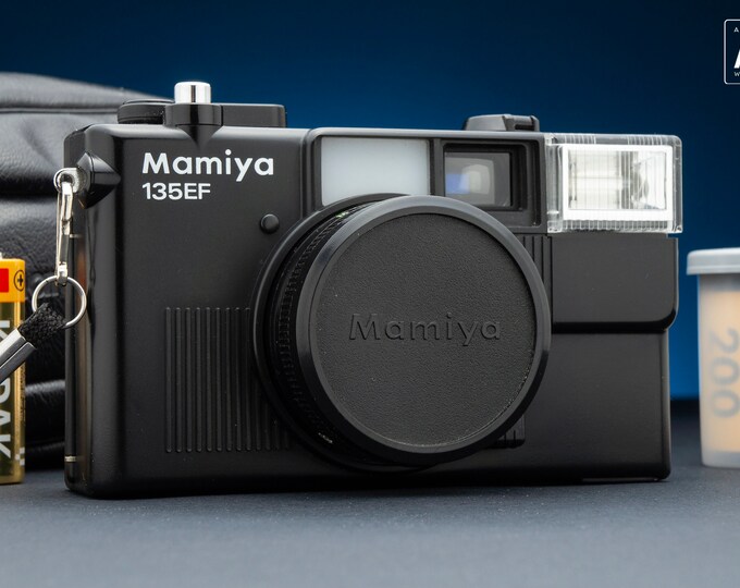 Vintage Rare Mamiya 135 EF 35mm Compact Zone Focus Point & Shoot Film ...