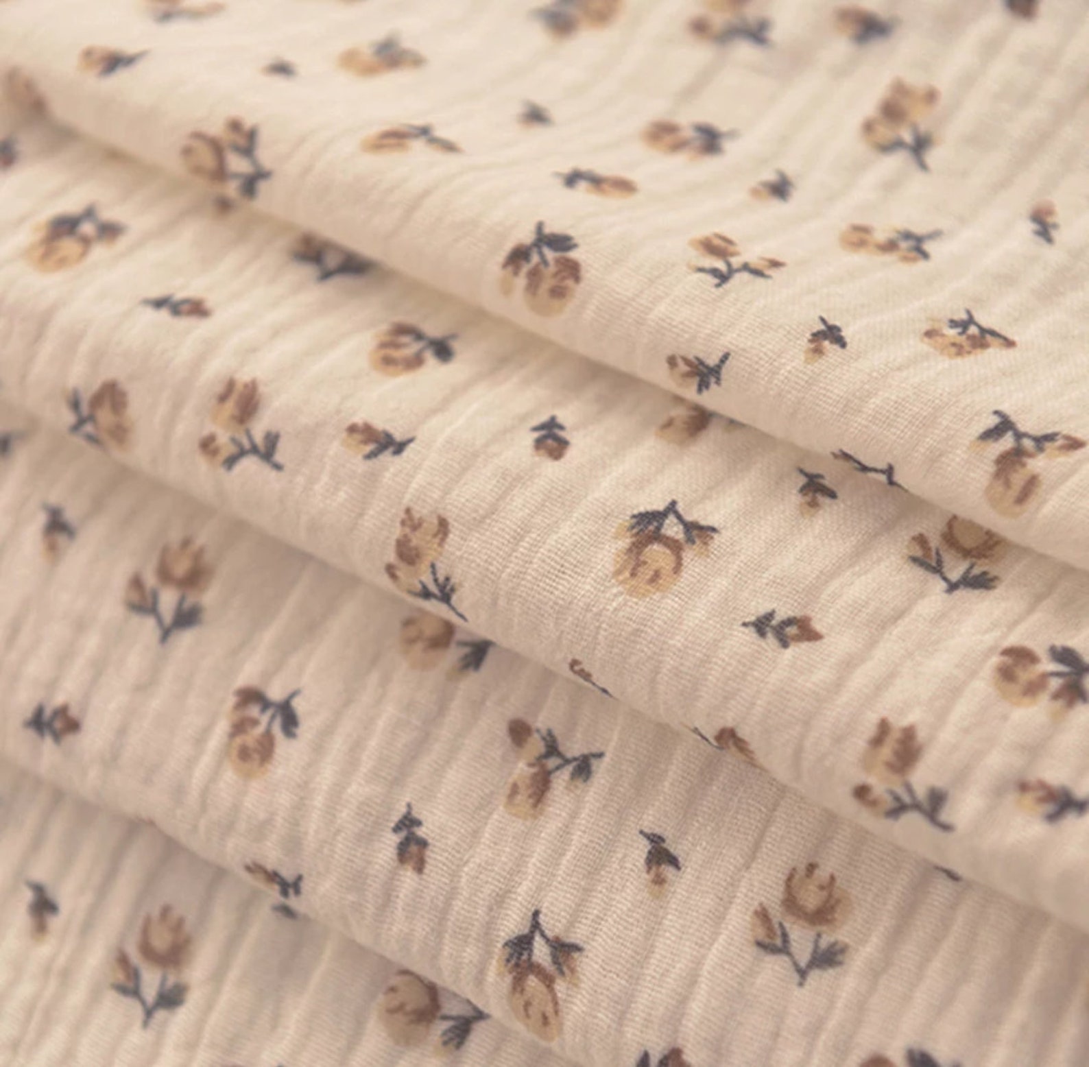 Vintage Dimity Fabric | Floral Print Fabric | Cotton Fabric | Ditsy ...