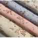 Swiss Dot Cotton Fabric | Floral Fabric | Flower Print Fabric | Raised ...
