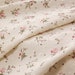 Swiss Dot Cotton Fabric | Floral Fabric | Flower Print Fabric | Raised ...