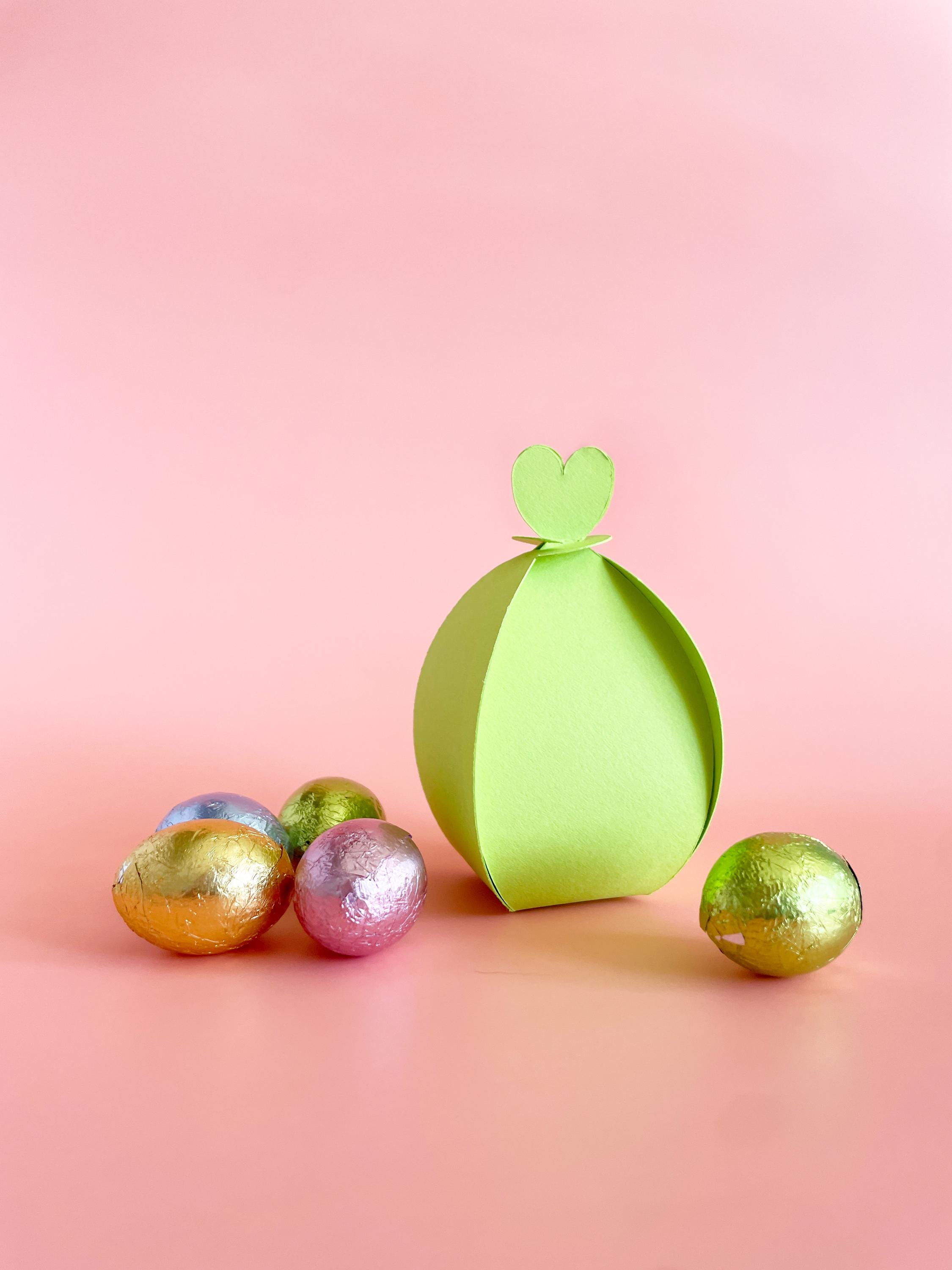 Printable Paper Egg Template - Easy DIY Easter Craft | SVG + PDF ...