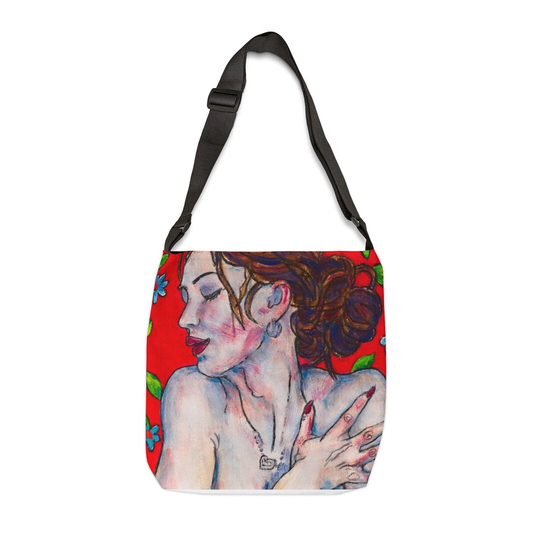 Adjustable Tote Bag (AOP) - Front "maylin" & Back "romina" - Etsy