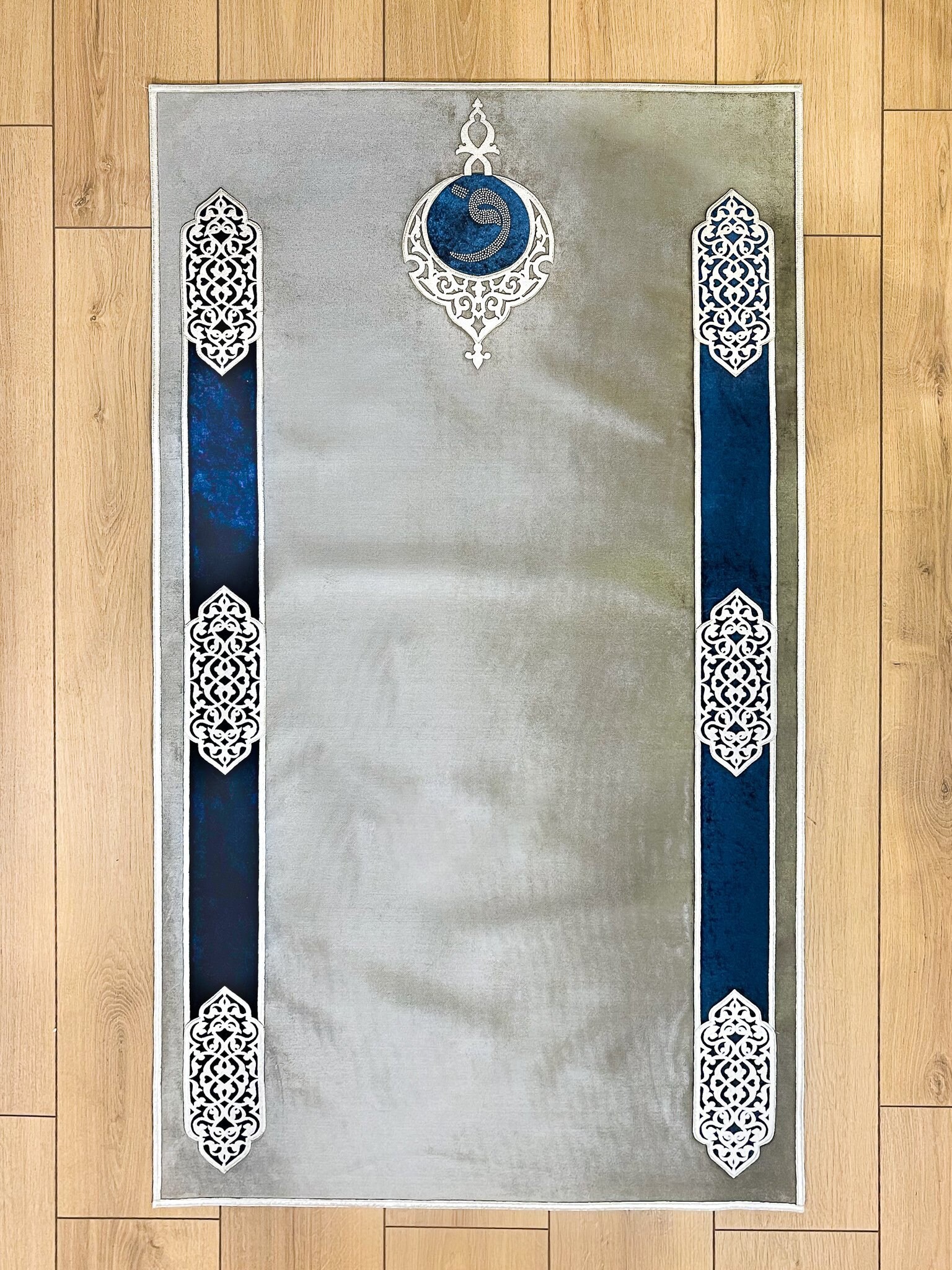 Secde Grey Prayer Rug Sajjada Muslim Prayer Mat Janamaz - Etsy