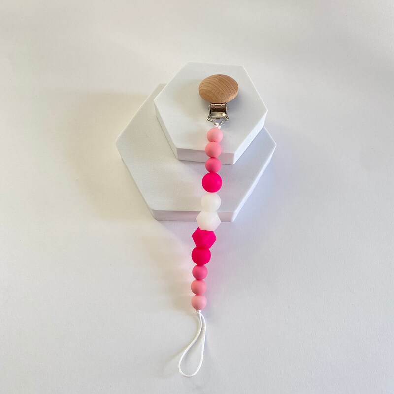 Pink Pacifier - Etsy