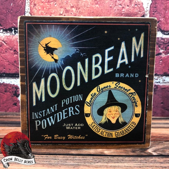 Moonbeam Brand Instant Potion Powders Witch Vintage Style Faux - Etsy