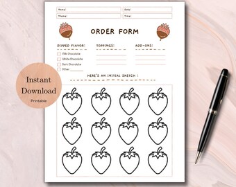 Printable 2022 Girl Scout Cookie Menu ABC Order Form Receipt - Etsy
