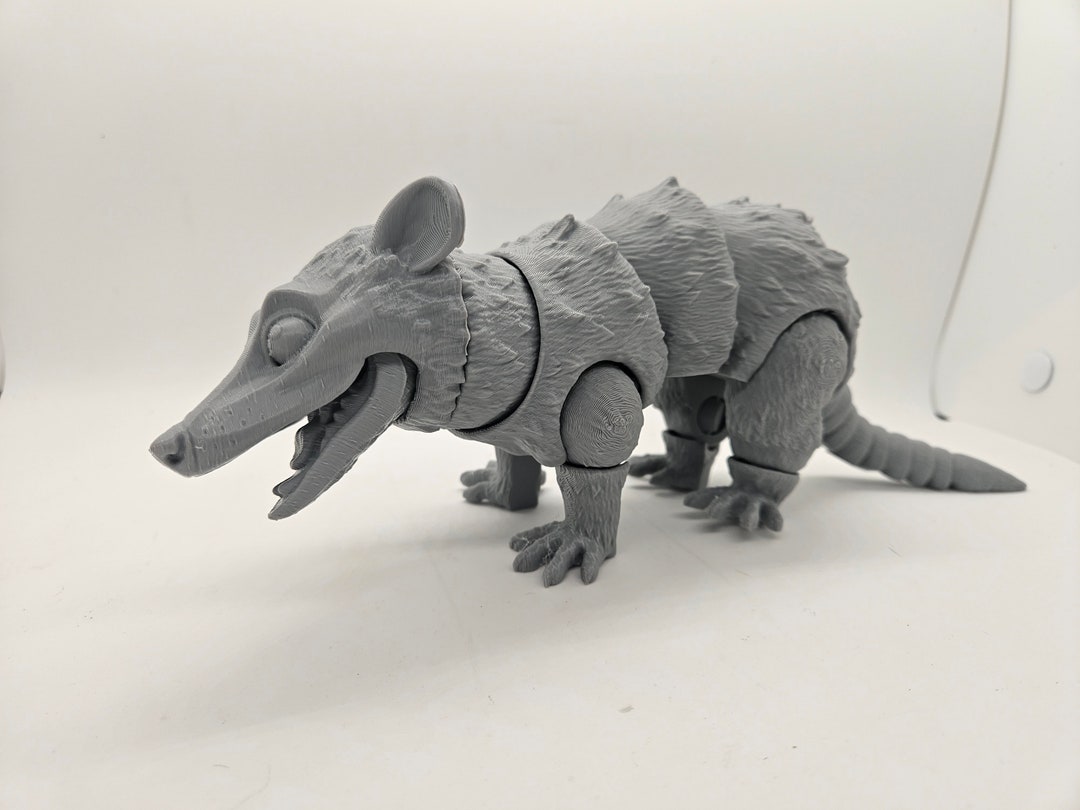 Flexi Possum: Articulated Opossum Figure - Matmiremakes Model - Etsy