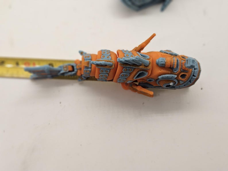 Flexi Cyber Fish: Articulated Robot Fish Toy - Etsy