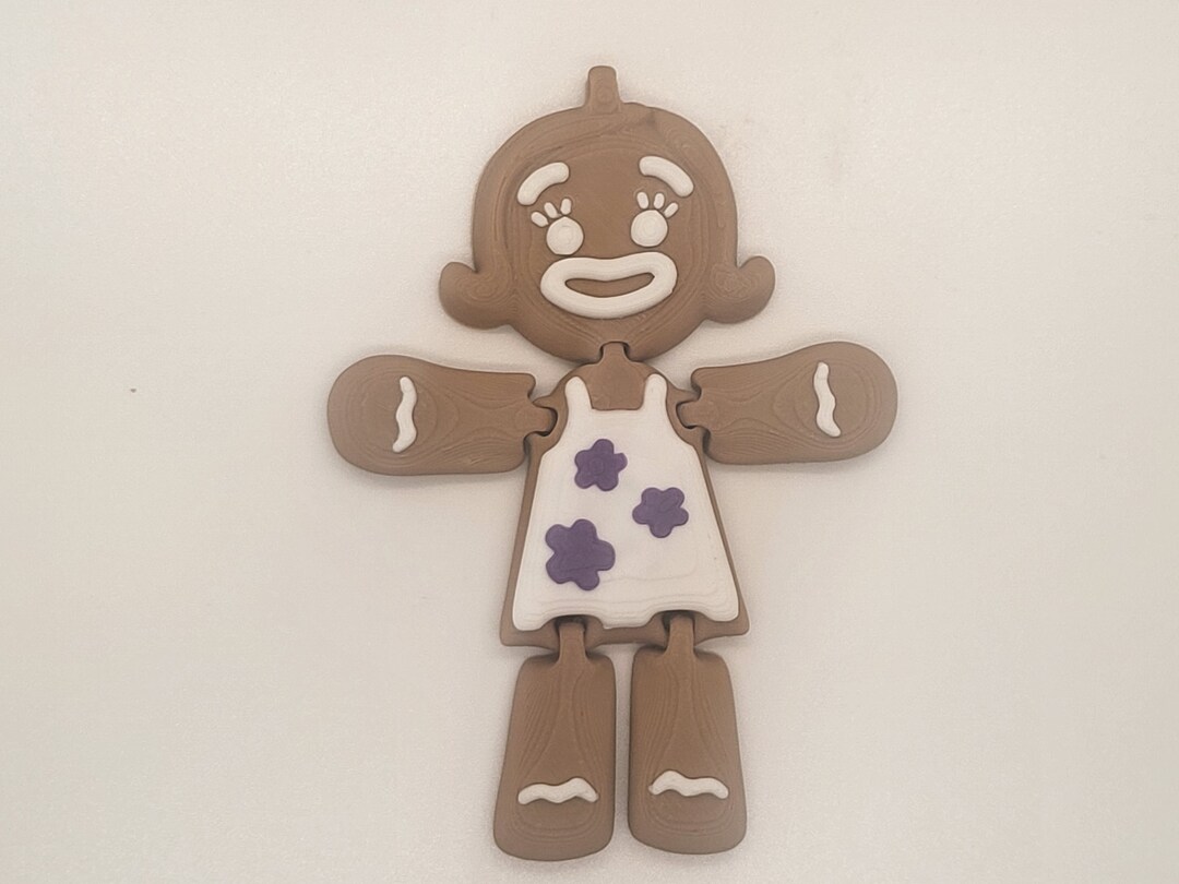 Flexi Mrs. Gingerbread Man! - Etsy