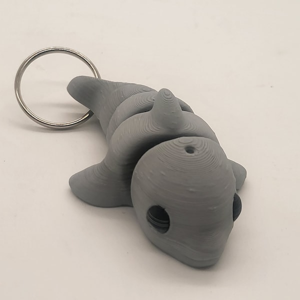 Dolphin Keychain - Etsy