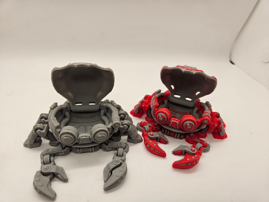 Flexi Cyber-crab Stash Box! - Etsy