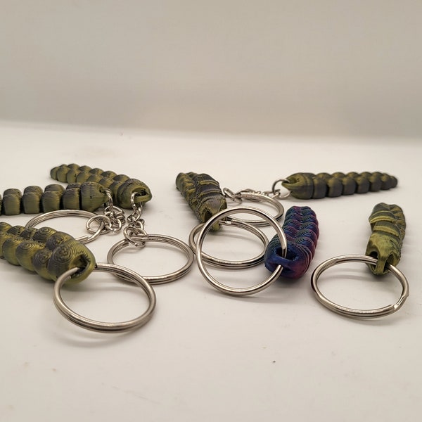 Snake Keychain - Etsy