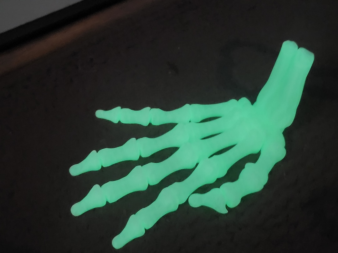 Glow in the Dark Skeleton Hand! - Etsy
