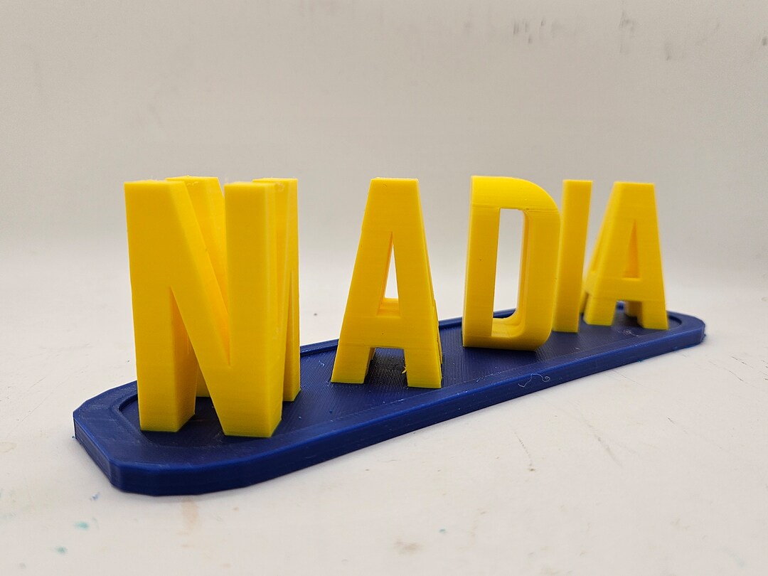 Flip Text Name Plates! - Etsy