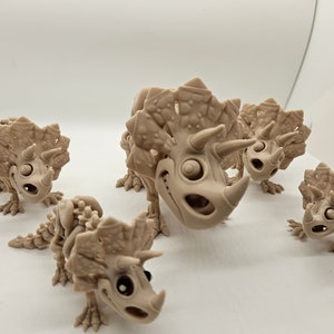 Flexi Skeleton Triceratops - Etsy