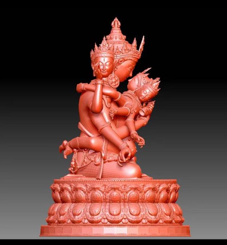 Buddha OTH125 STL File for 3D Printing (whole/ No Split) - Etsy