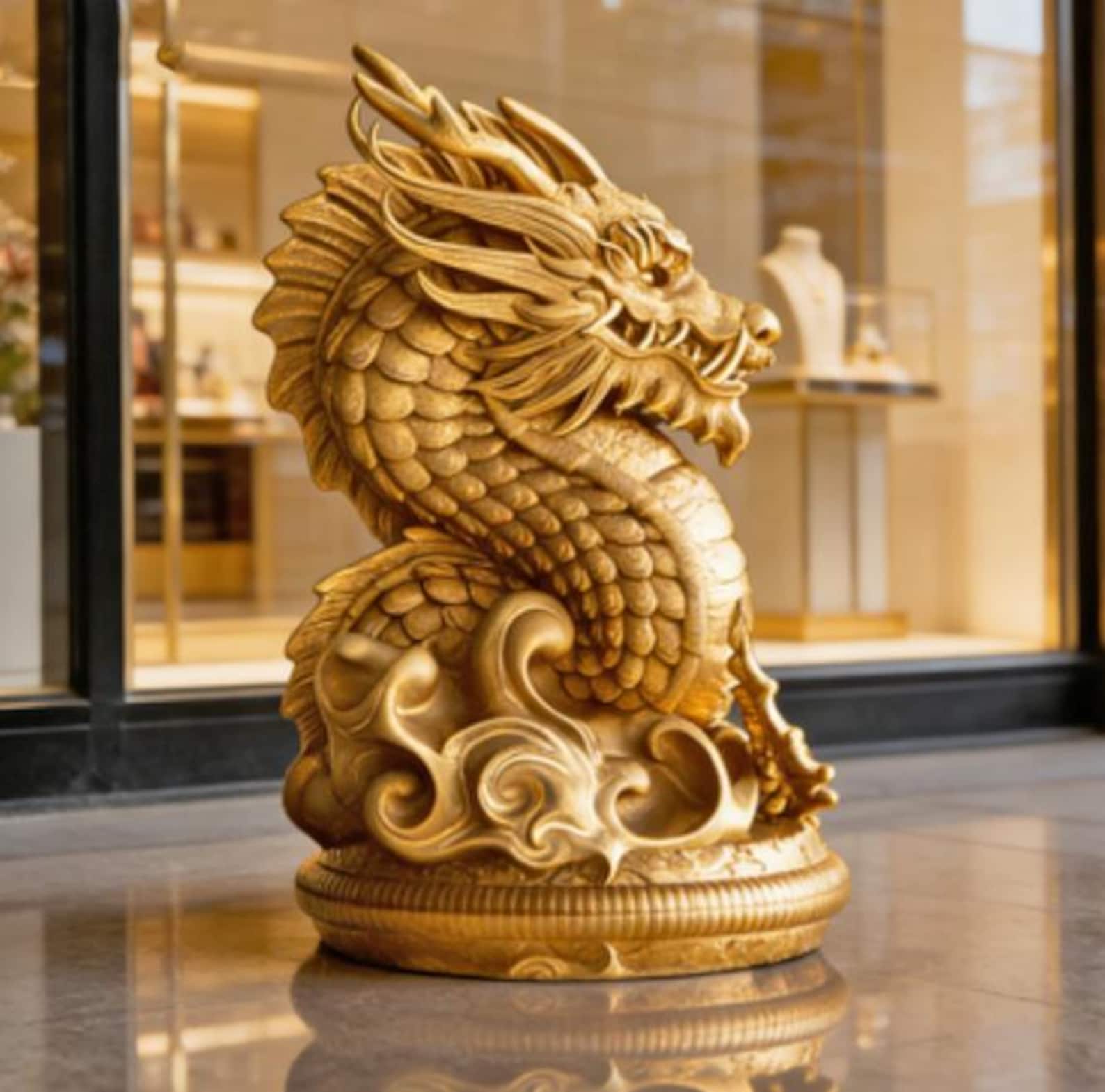 Chinese Dragon Model OTH025 File for 3D Printing - Etsy